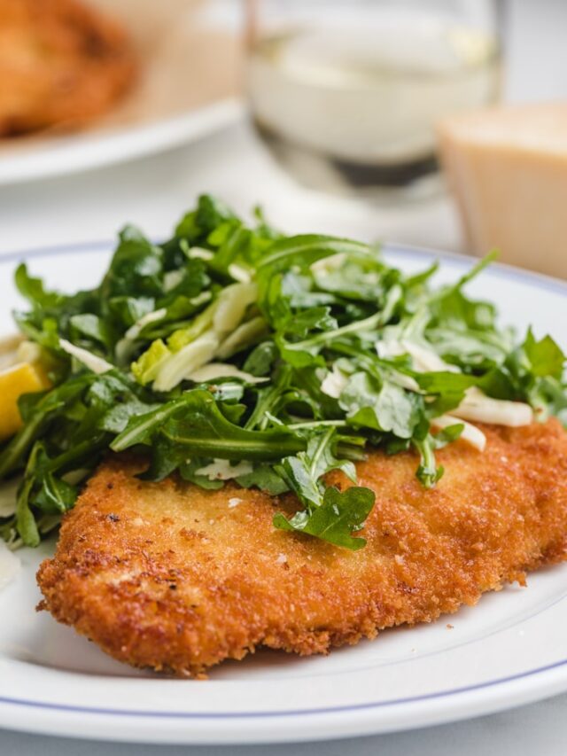 Chicken Milanese Story - Striped Spatula