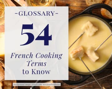 French Cooking Terms Reference Guide - Striped Spatula