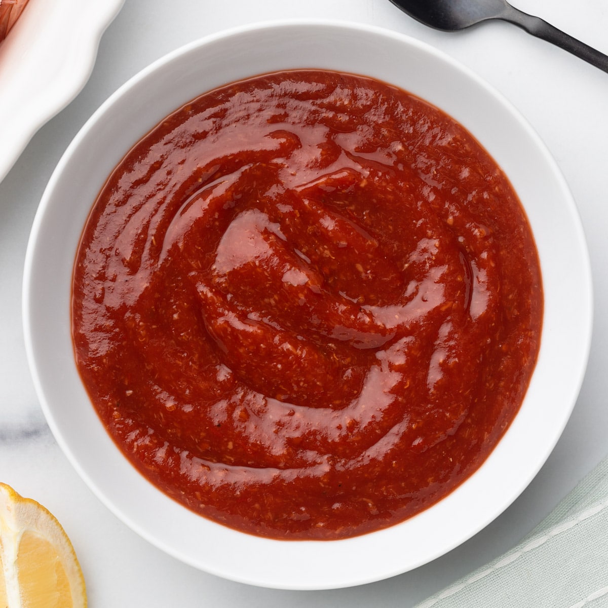Homemade Cocktail Sauce - Striped Spatula