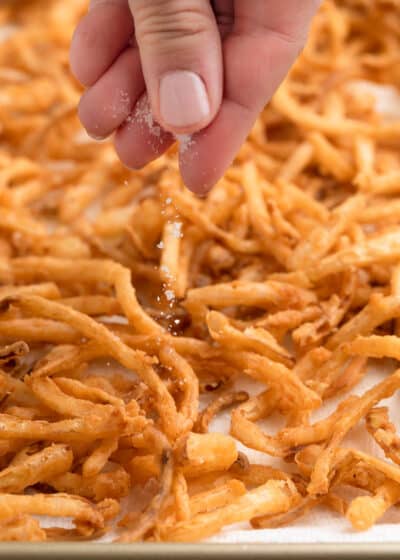 French Fried Onions (Crispy Onion Strings) [Crispy Onion Strings ...