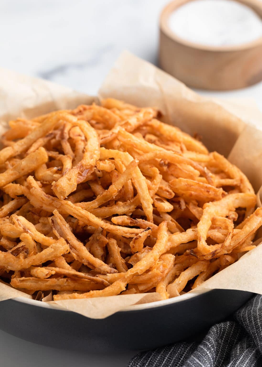 French Fried Onions (Crispy Onion Strings) [Crispy Onion Strings ...